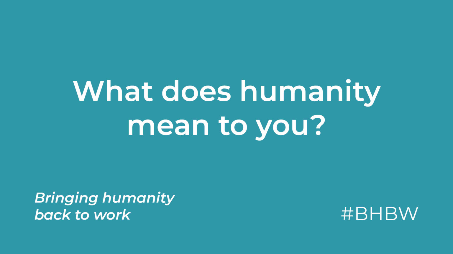 People matter, bring humanity back to work - Olivier Mythodrama